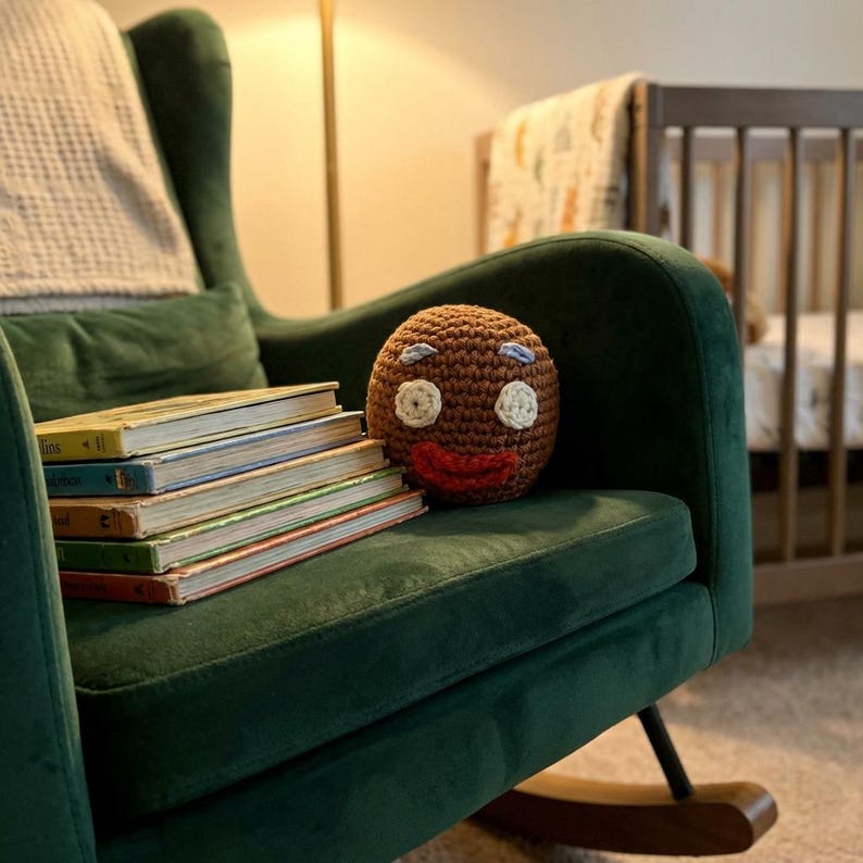 Gingerbread Man Crochet Pattern – Chocolate Orange Cover, Beginner ...