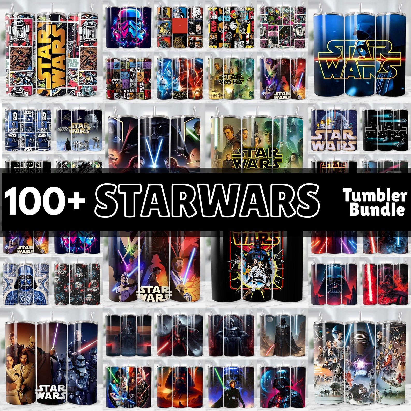 3000+ 20oz Cartoon Tumbler Bundle All Cartoons Character Sublimation ...
