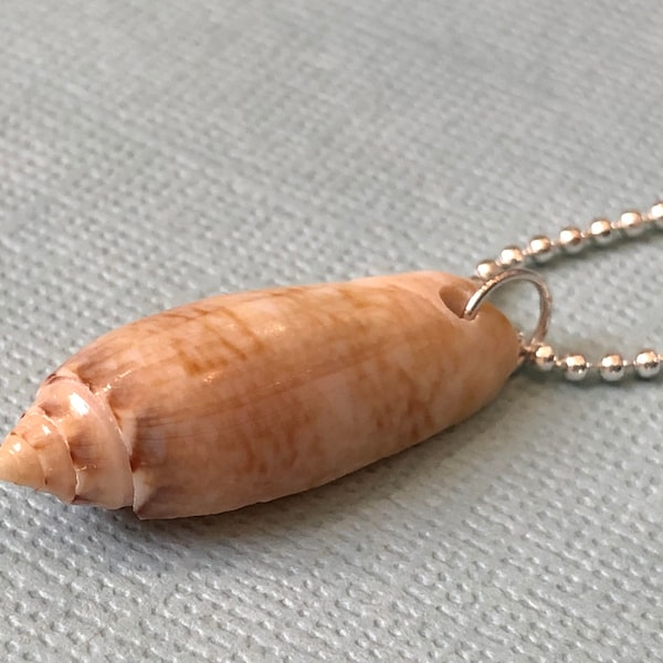 Olive Shell Pendant - Etsy
