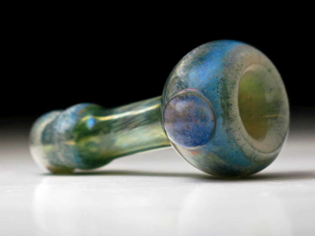 Mini Glass Chillum/ Small Thick Pipe - Etsy