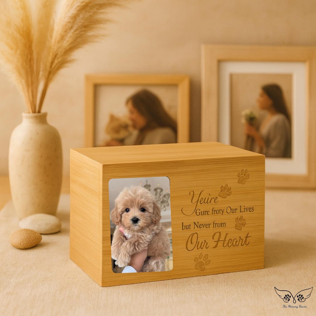 Personalized Pet Memory Box, Sympathy Gift Dogs, Gifted Pet Urn - Etsy