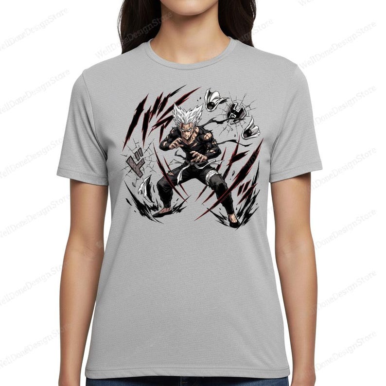 ONE PUNCH MAN Png – Garou Anime Art | High-resolution Printable Design ...
