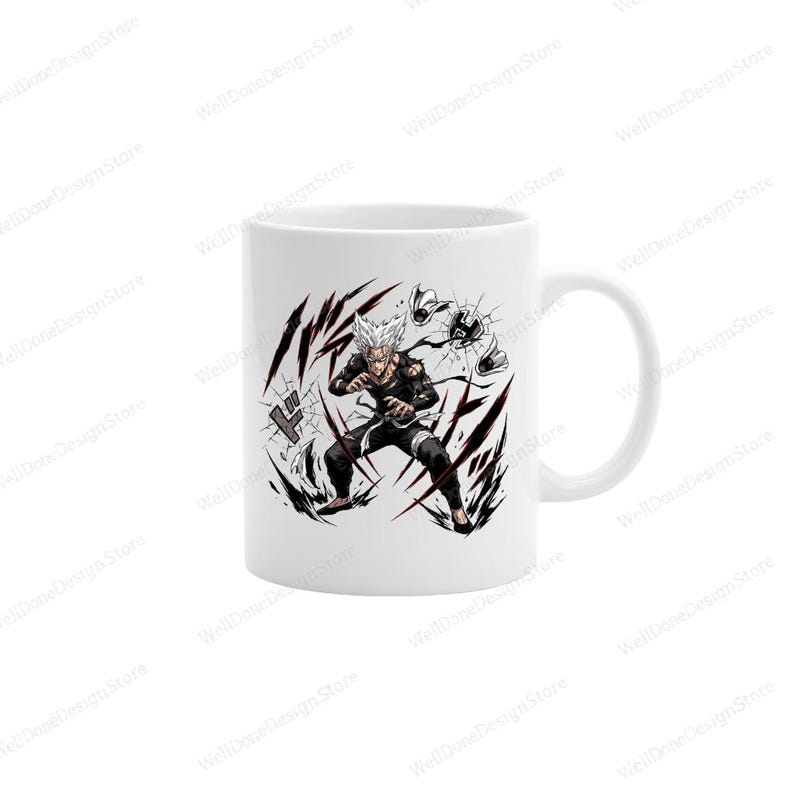 ONE PUNCH MAN Png – Garou Anime Art | High-resolution Printable Design ...