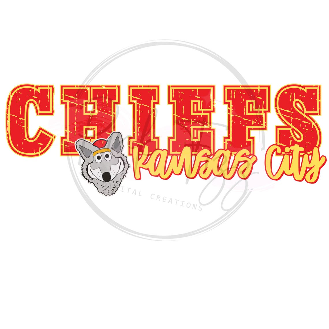 KC Chiefs | PNG | Instant Download | Kansas City Chiefs | Kansas City ...