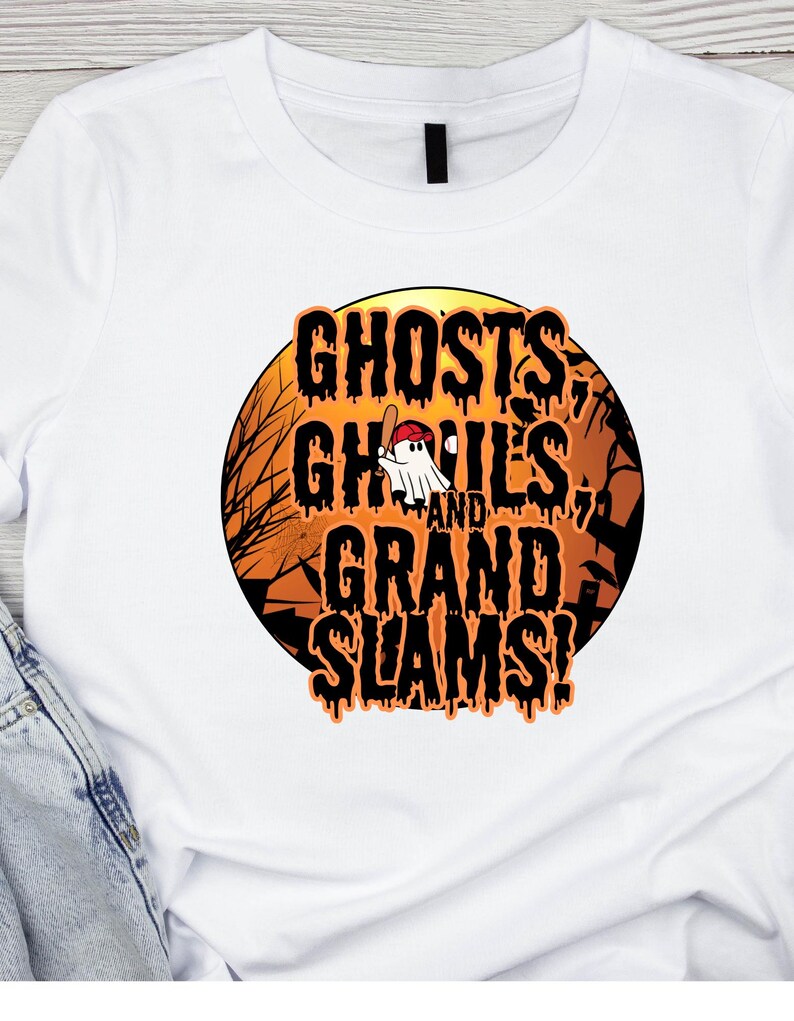Halloween Baseball SVG | Ghost SVG | Ghouls SVG | Baseball - Etsy