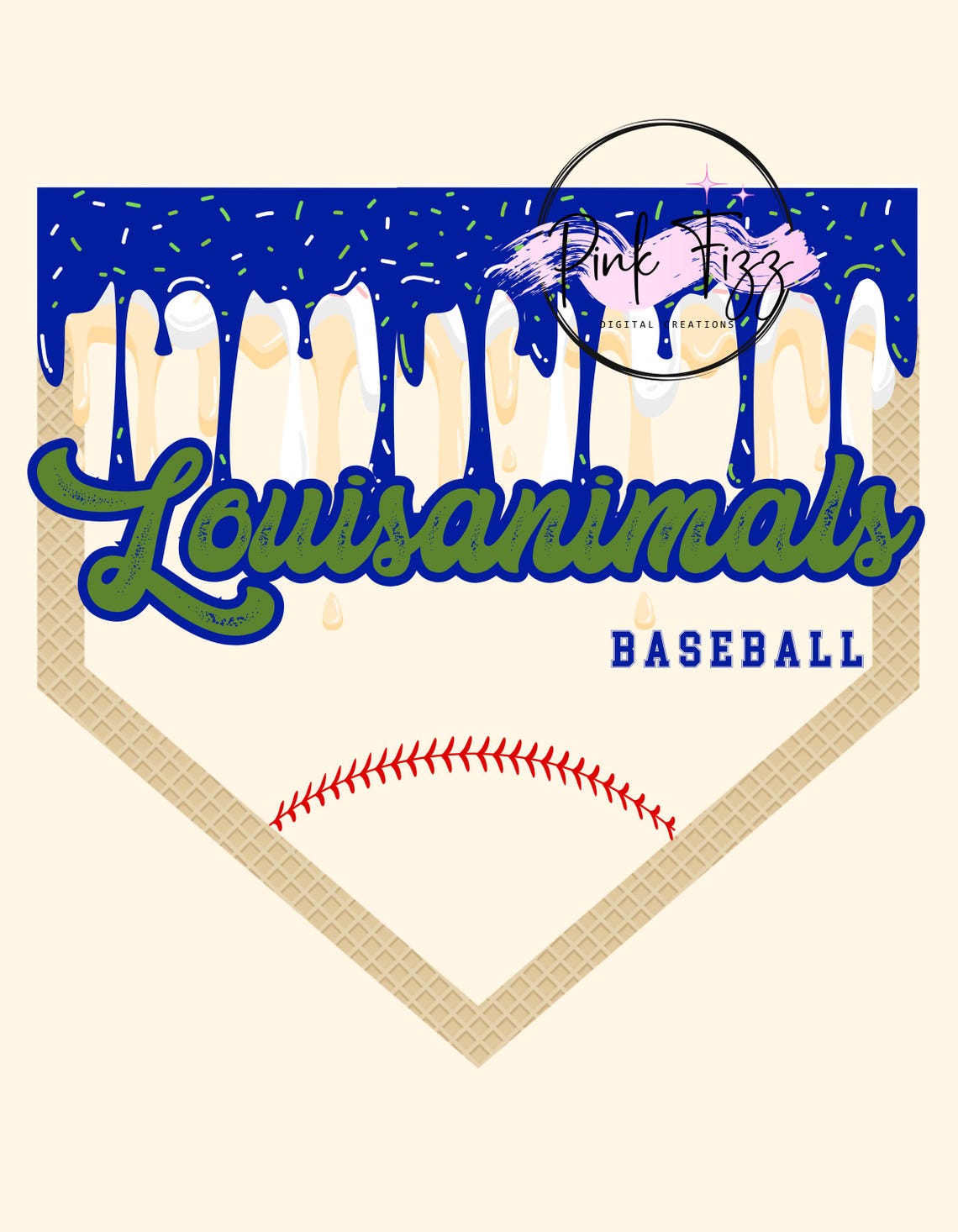 Custom Baseball Drippy PNG | Custom Baseball Drip | Ice Cream Drip ...