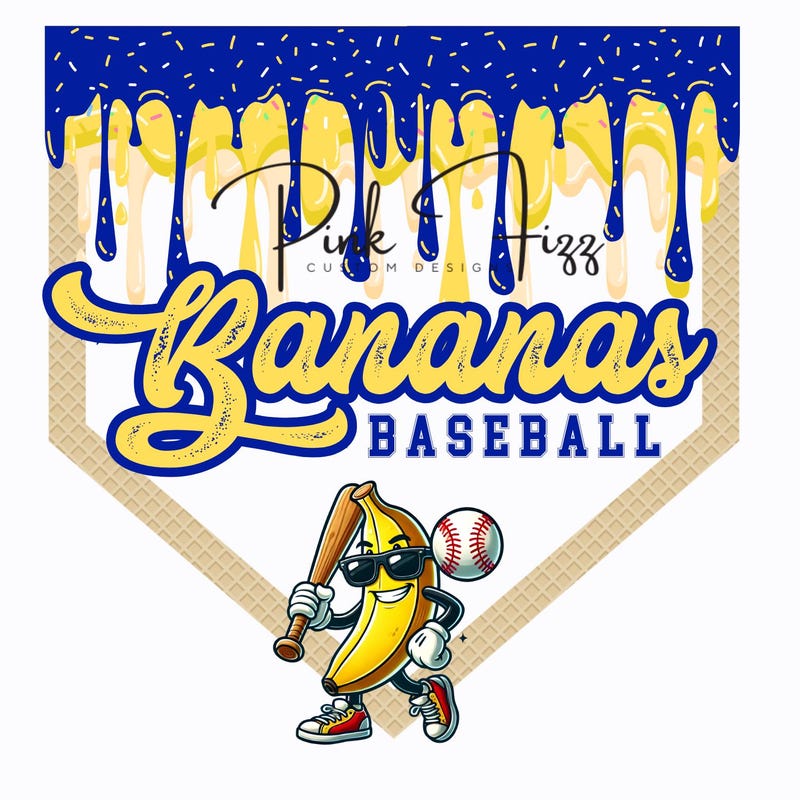 Savannah Bananas Logo Svg - Etsy