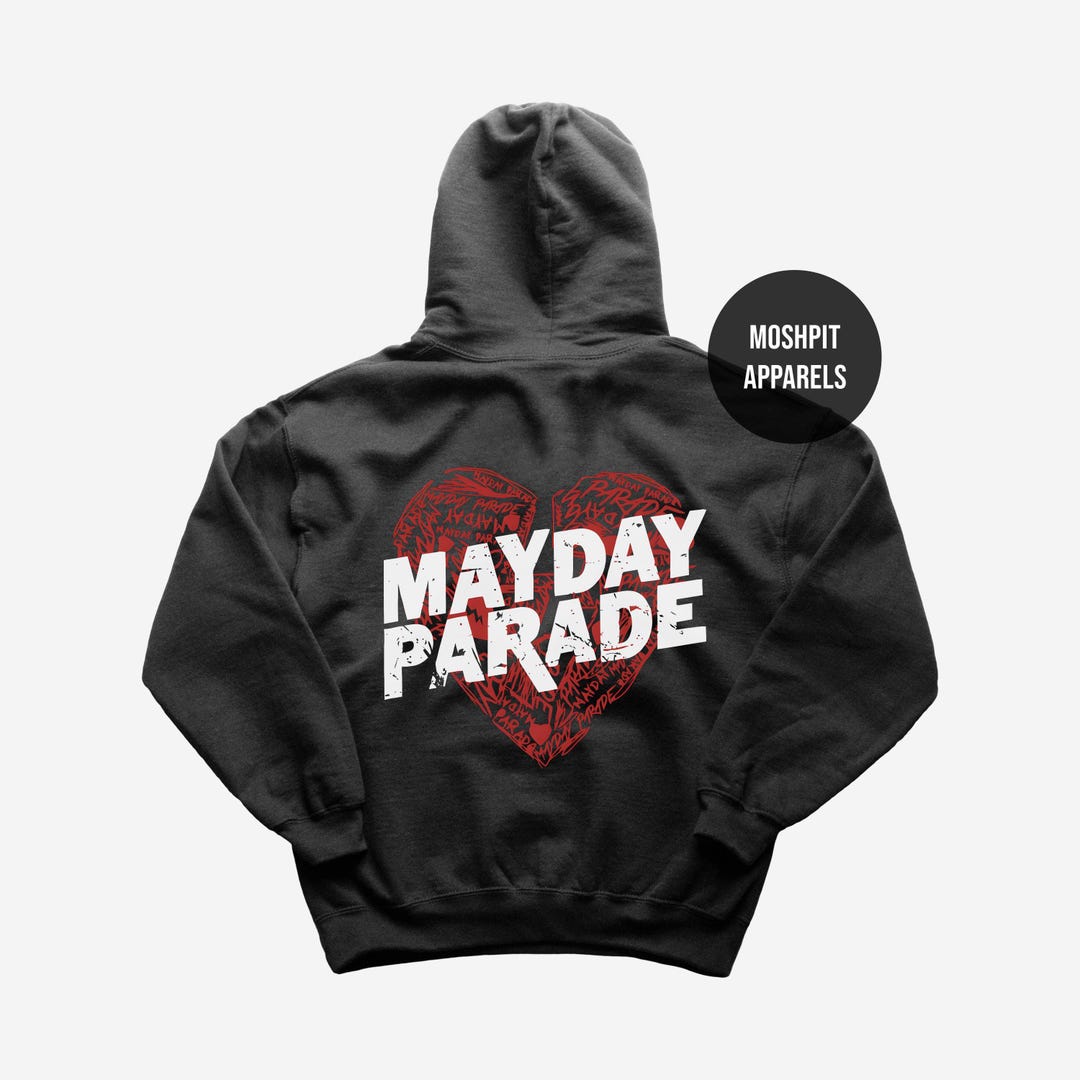 Mayday Parade Hoodie - Rock Music Hoodie - Jamie All Over - A Lesson in ...