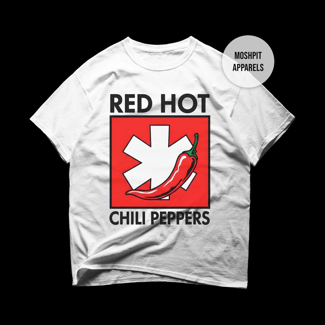 Red Hot Chili Peppers T-shirt - Rock Music Shirt - RHCP Shirt - Can't ...