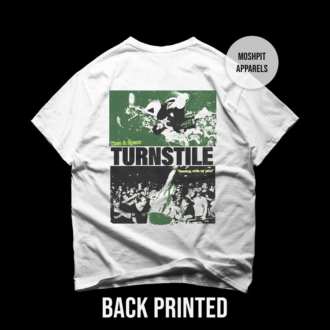 Turnstile Hoodie - Rock Music Hoodie - GLOW ON - Nonstop Feeling - Step ...