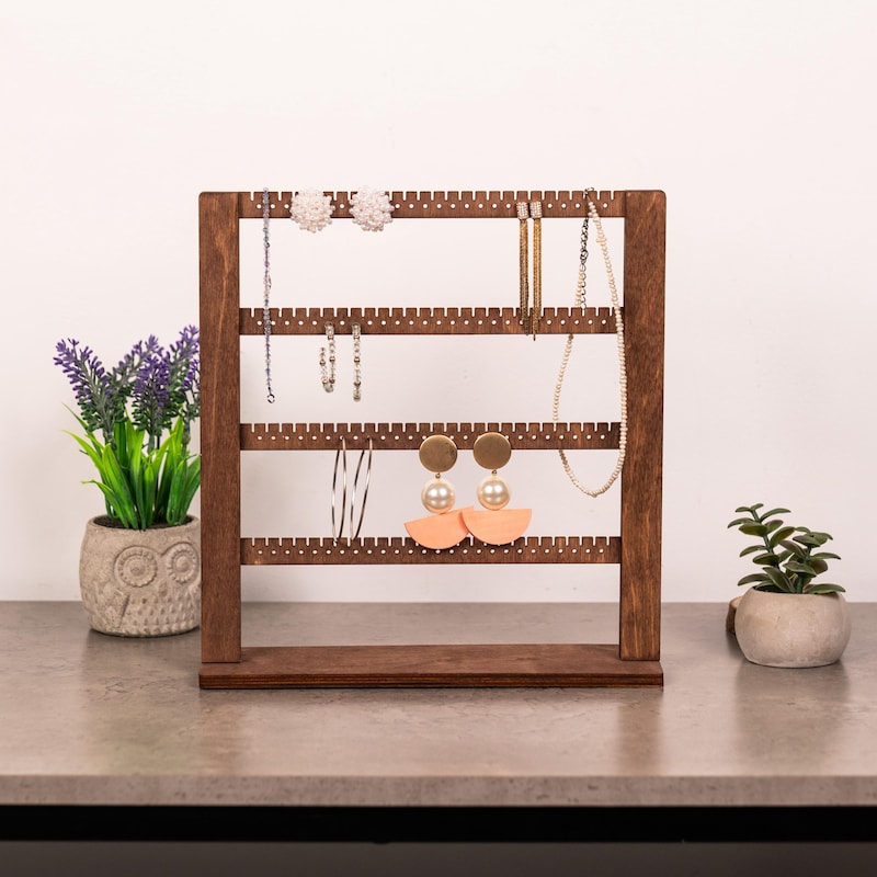 Necklace Tree Wood Stand - Etsy