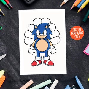 Sonic Hedgehog Turkey Disguise - Etsy