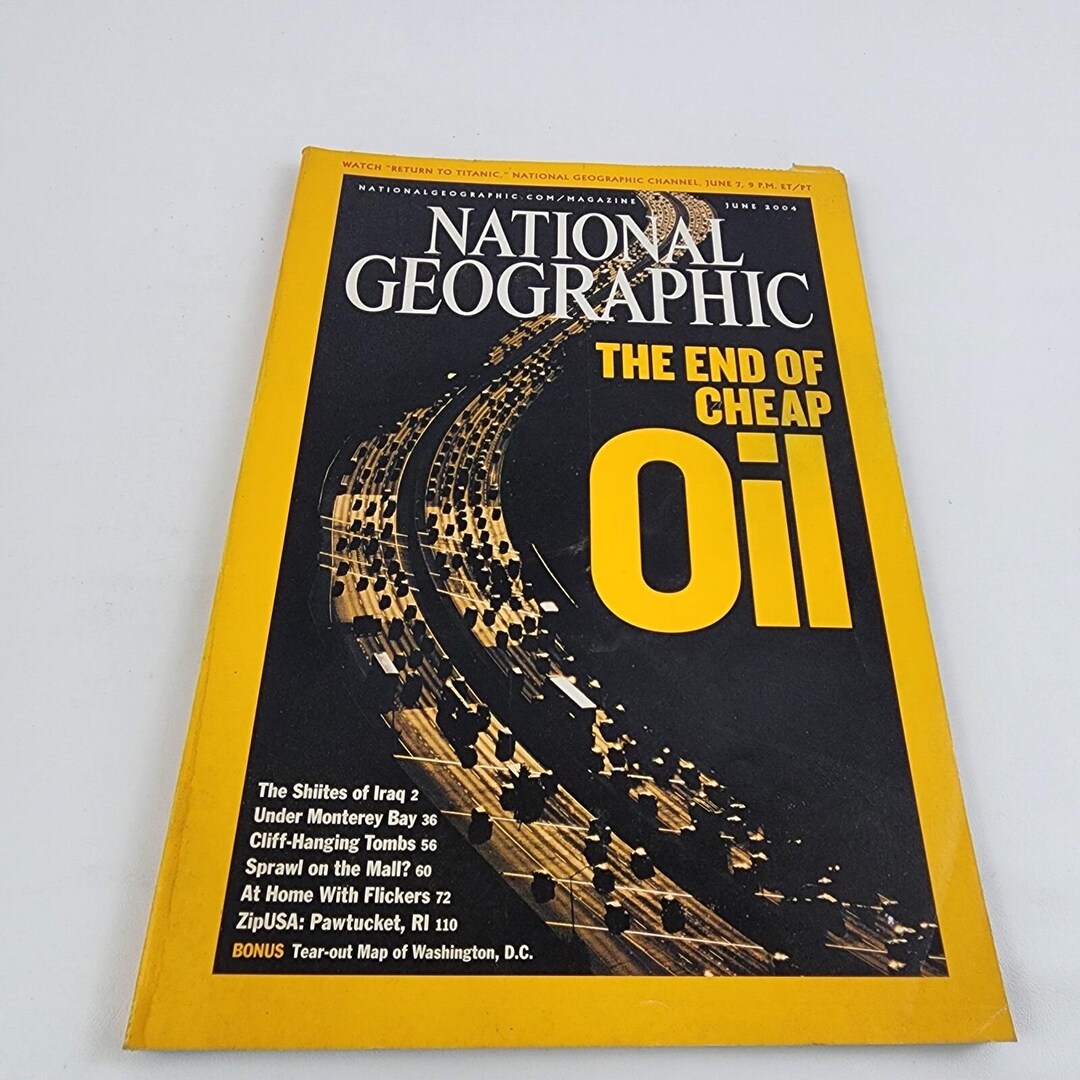 National Geographic Magazine June 2004 No Insert - Etsy