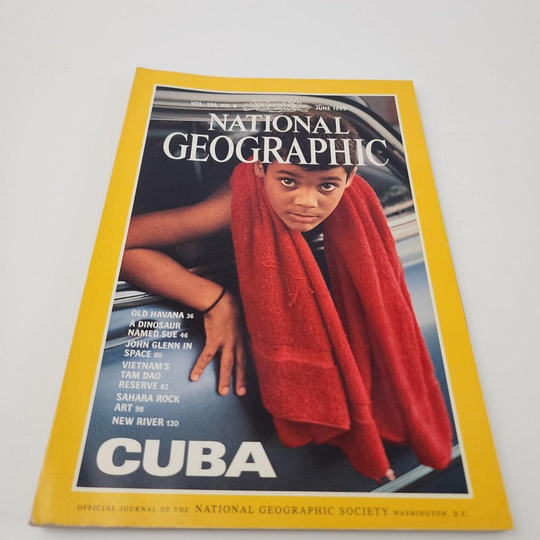 National Geographic Magazine June 1999 No Insert - Etsy