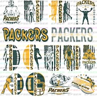 Packers Football Svg File - Etsy