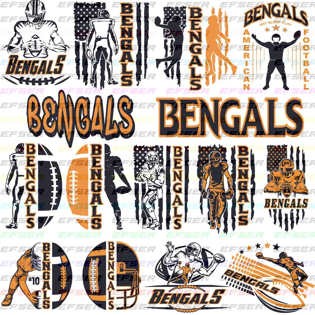 15 File,bengals Svg,bengals Png,bengals Bundle,bengals Player,bengals ...