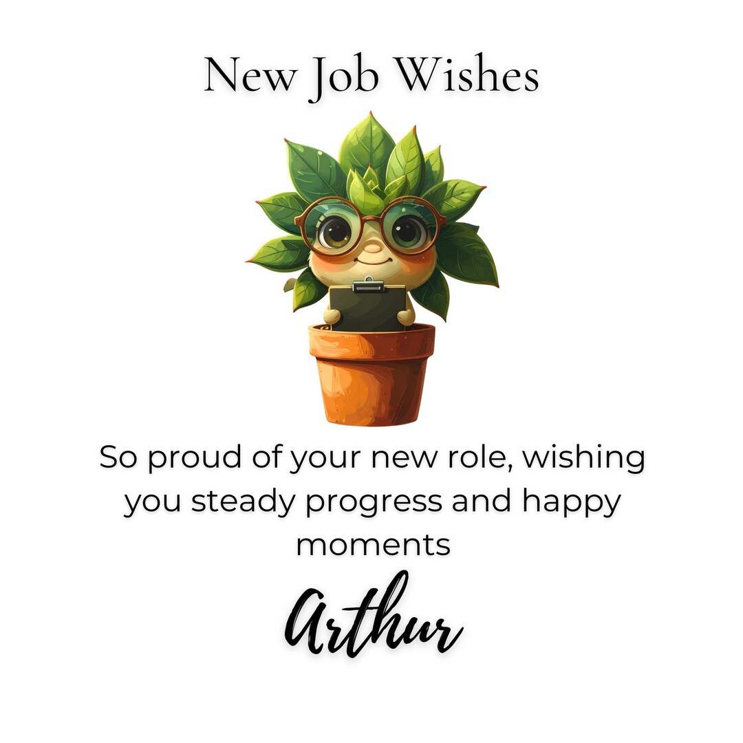 Funny New Job Card: Career Milestone, Personalizable - Etsy Australia