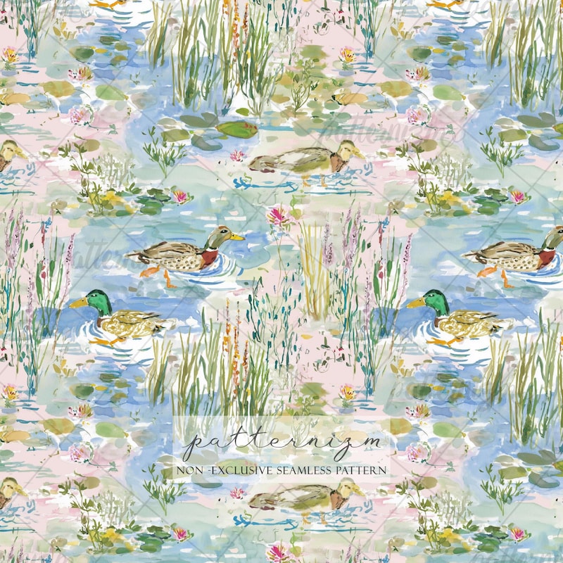 Duck Wallpaper - Etsy UK