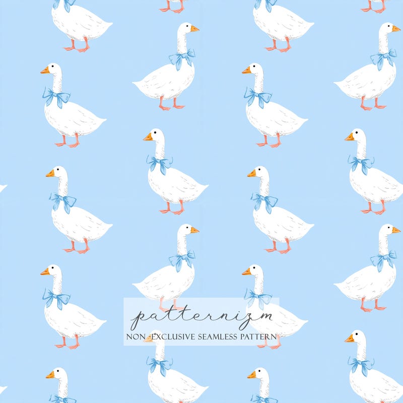 Duck Blue Wallpaper - Etsy UK