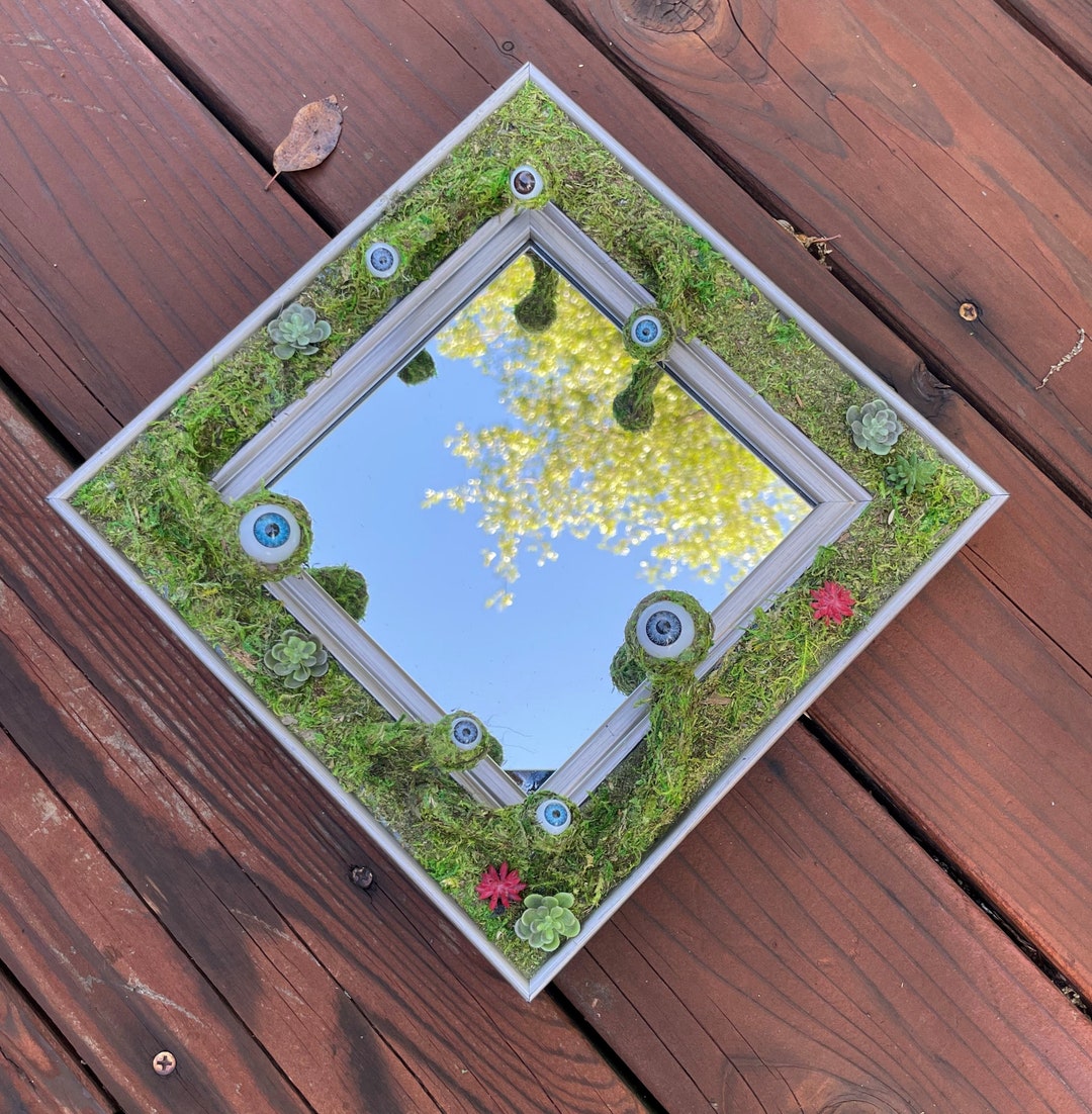 Eye Lichen Mirror labyrinth Themed Wall Art - Etsy