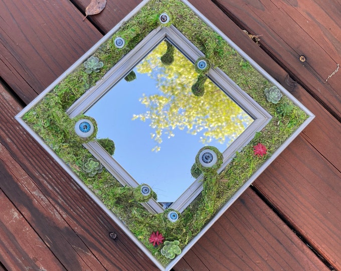 Eye Lichen Mirror (labyrinth Themed Wall Art) - Etsy