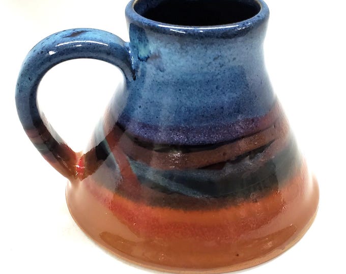 Vintage Stoneware Ceramic No Spill Brown Gold Frangelico Coffee Cup ...