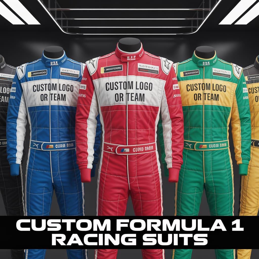 Personalized Formula F1 Racing Suits, Custom Size, Color & Team ...