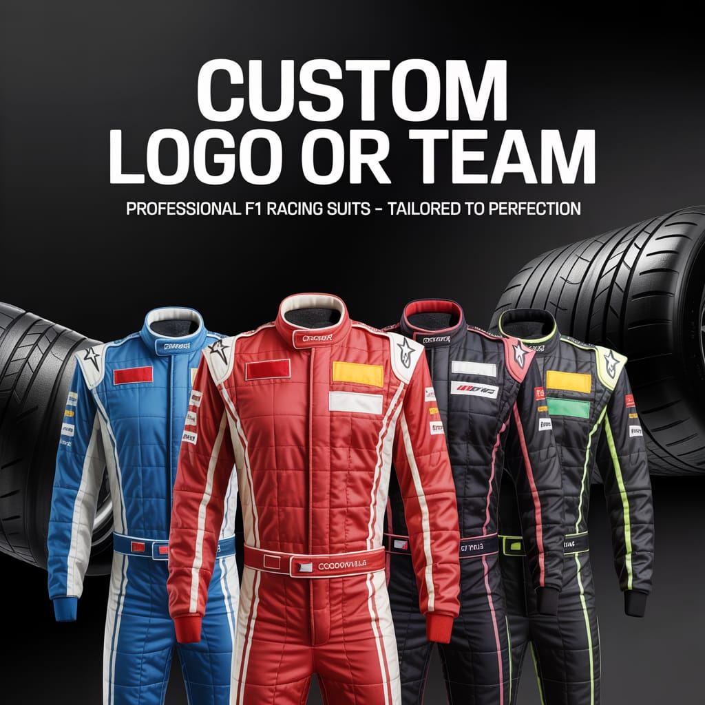 Personalized Formula F1 Racing Suits, Custom Size, Color & Team ...