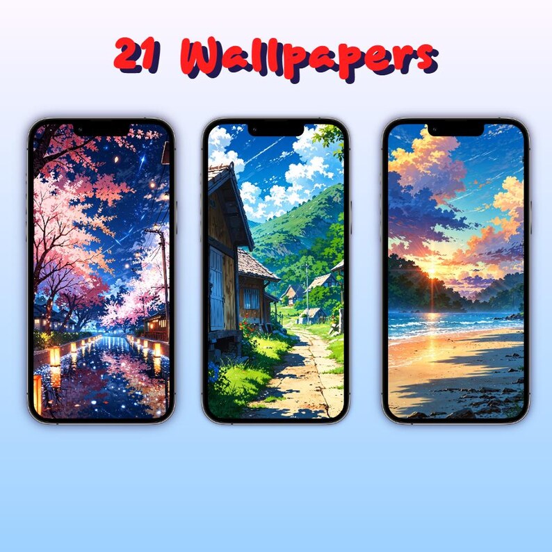Aesthetic Anime Background Pack – 29 High Quality Landscape Wallpapers ...