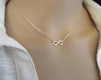 Infinity necklace | Etsy