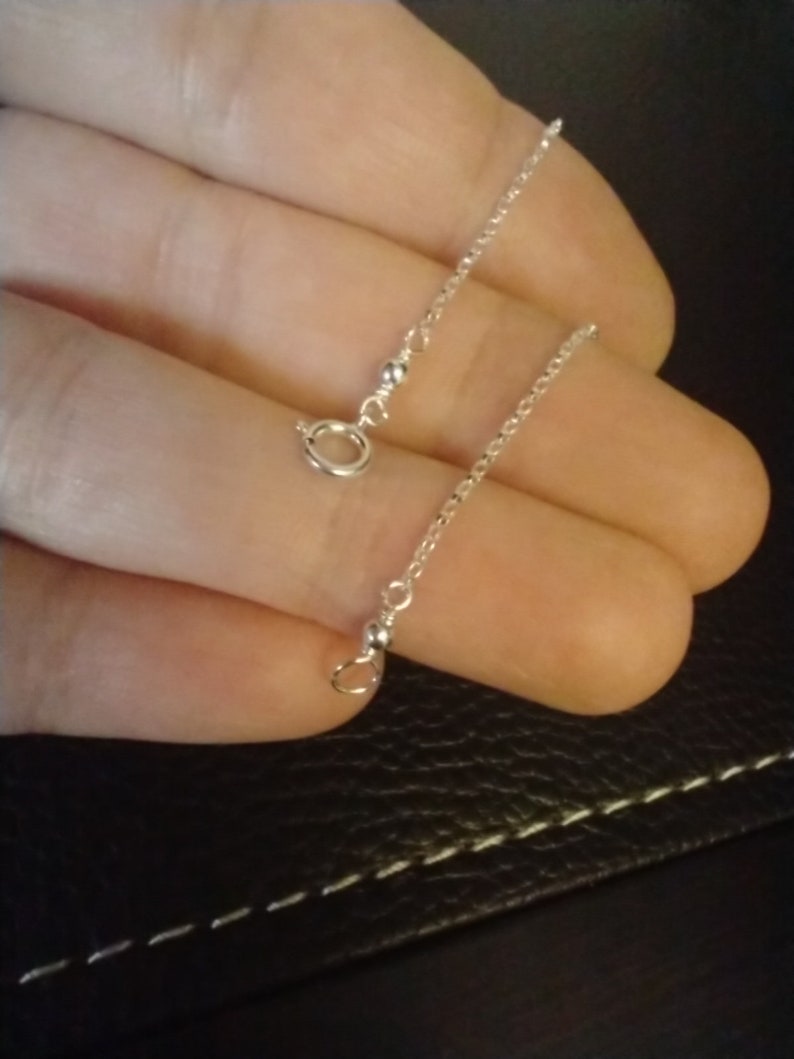 SALE Sterling Silver Single Bead Necklace Minimalist Silver - Etsy