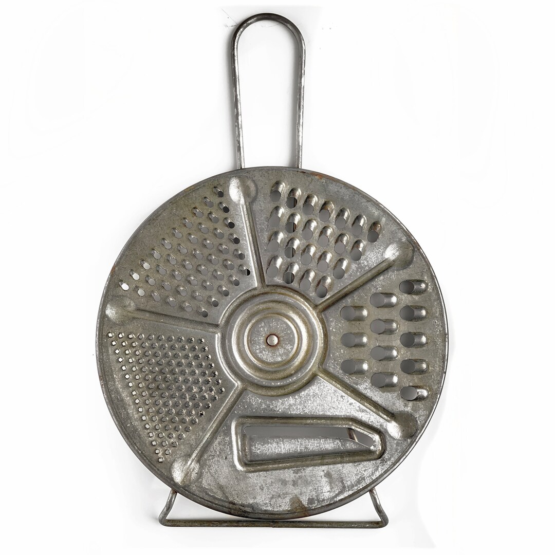 Vintage Foley? Metal 1950s 5 in 1 Disk GRATER & SLICER, Great for ...