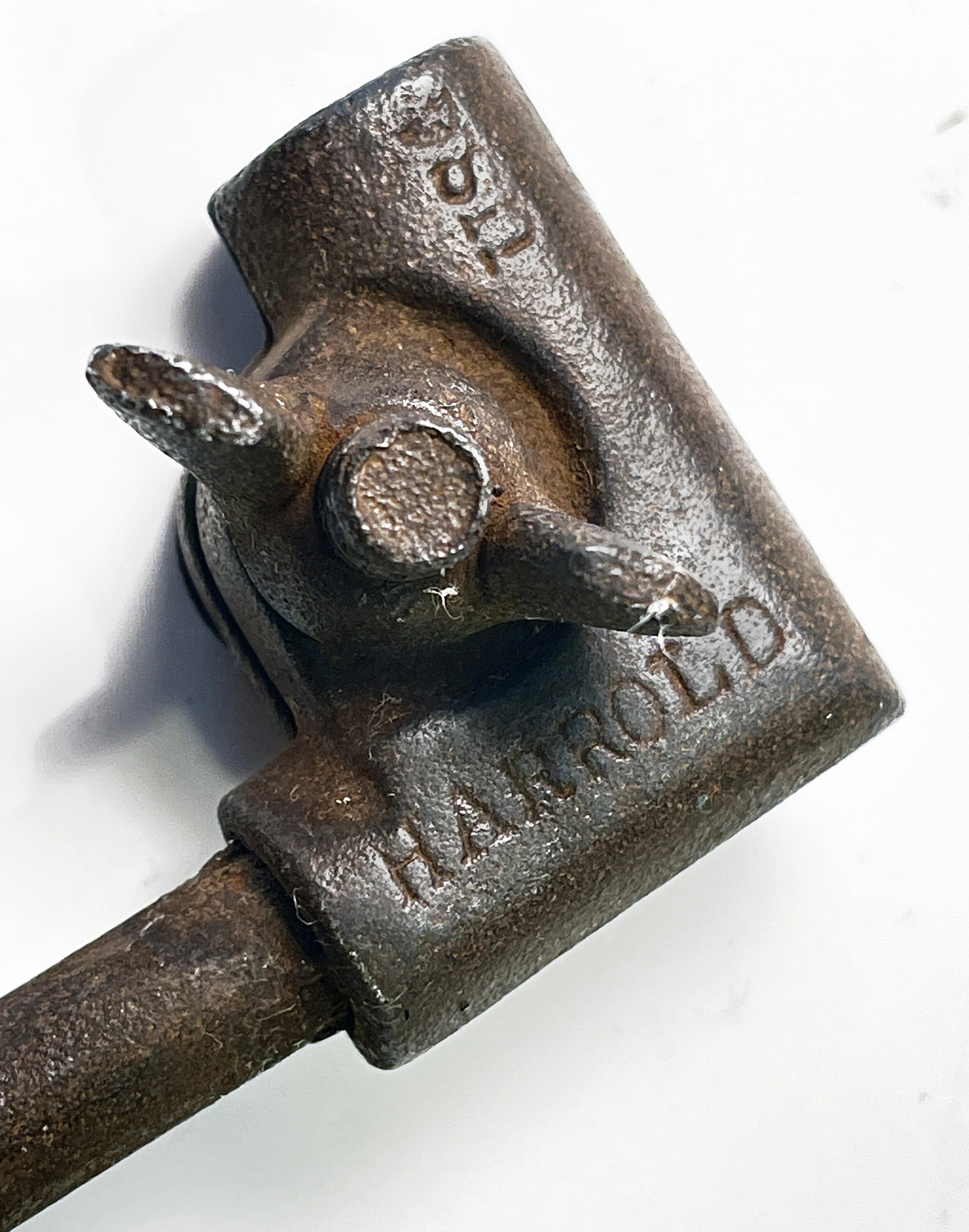 Antique Vintage 1900s HARROLD BRACE Made in USA 10" Sweep 11" Tall With ...