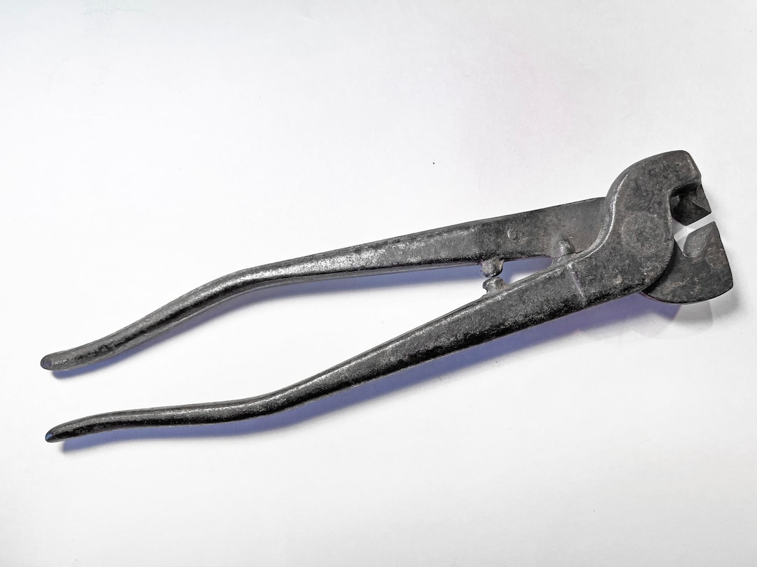 Vintage 1920s Tile NIPPERS PINCHERS 8" With 5/8" Cutters, Mark "s" Only ...