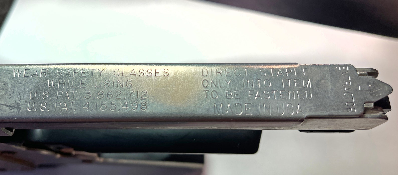 Vintage 1990s STANLEY TR70 Heavy Duties STAPLE Gun Tacker Made in USA ...