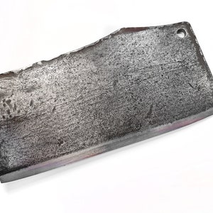 Antique 1800s BEATTY 9" Blade Meat CLEAVER Solid Steel Hand Forged ...