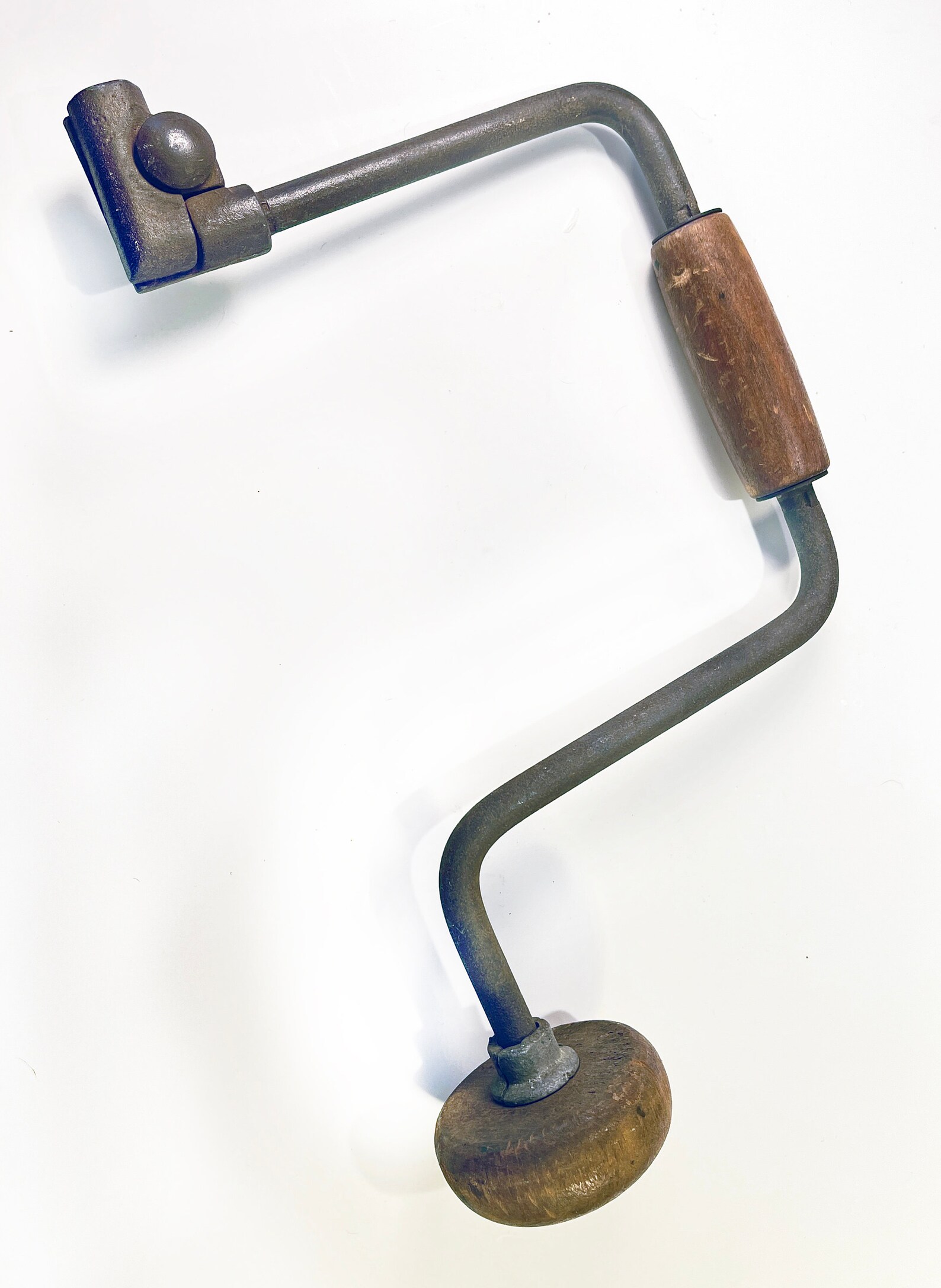 Antique Vintage 1900s HARROLD BRACE Made in USA 10" Sweep 11" Tall With ...