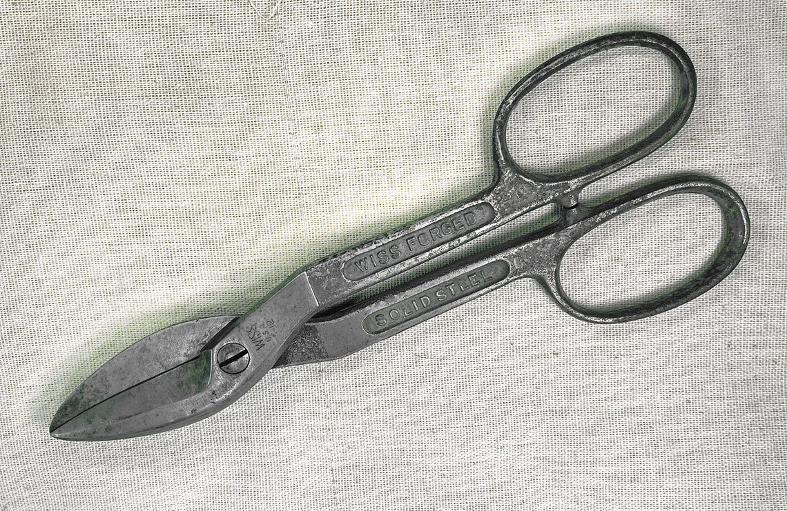 Legendary Quality WISS USA A-12 Drop Forged Solid Steeltin Shears ...