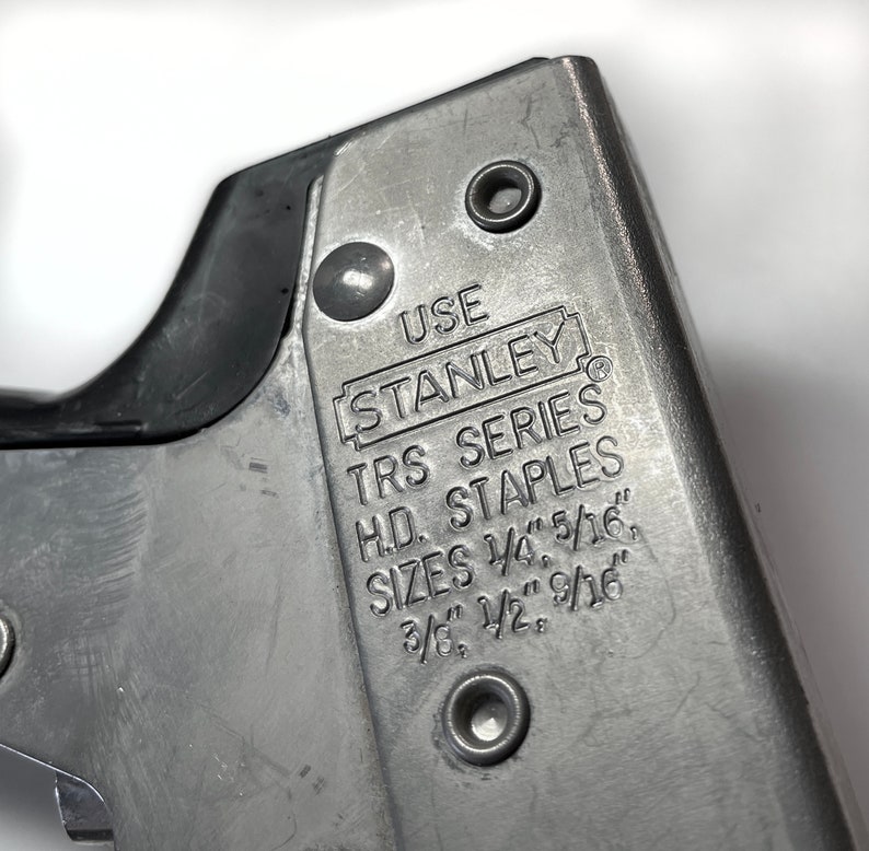 Vintage 1990s STANLEY TR70 Heavy Duties STAPLE Gun Tacker Made in USA ...