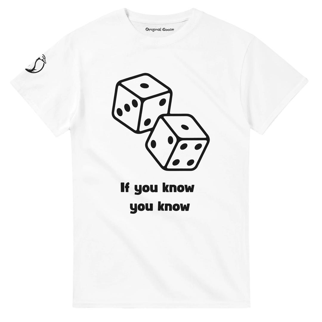 Original Goose | OG 'roll the Dice | 67' Tee - Etsy