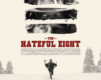 The Hateful Eight Poster | Etsy
