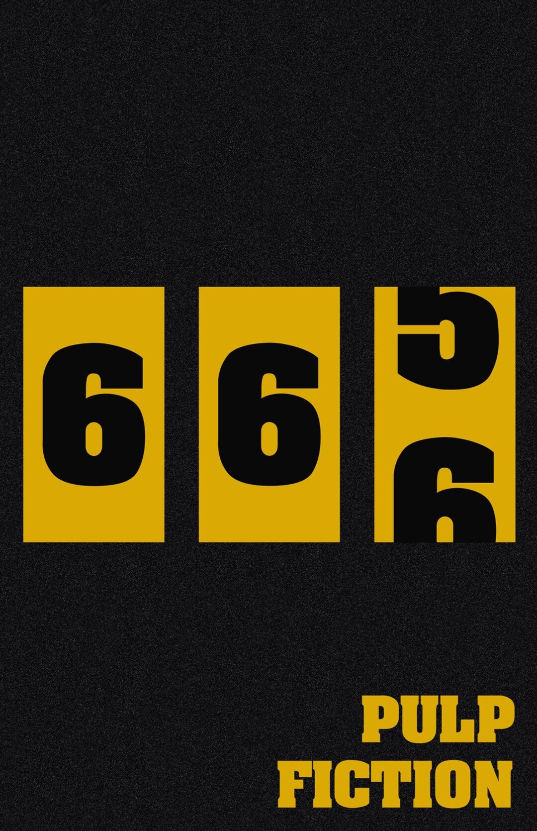 Pulp Fiction Minimalist Poster