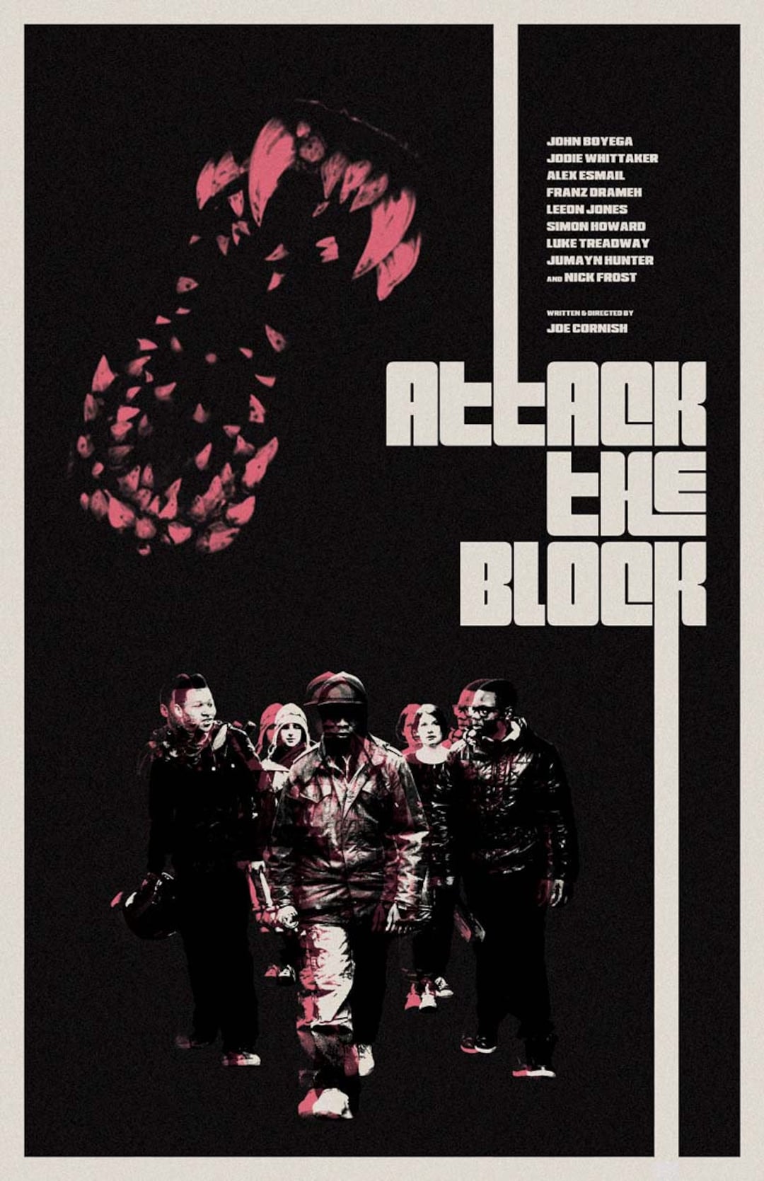 Attack the Block Film Poster - Etsy