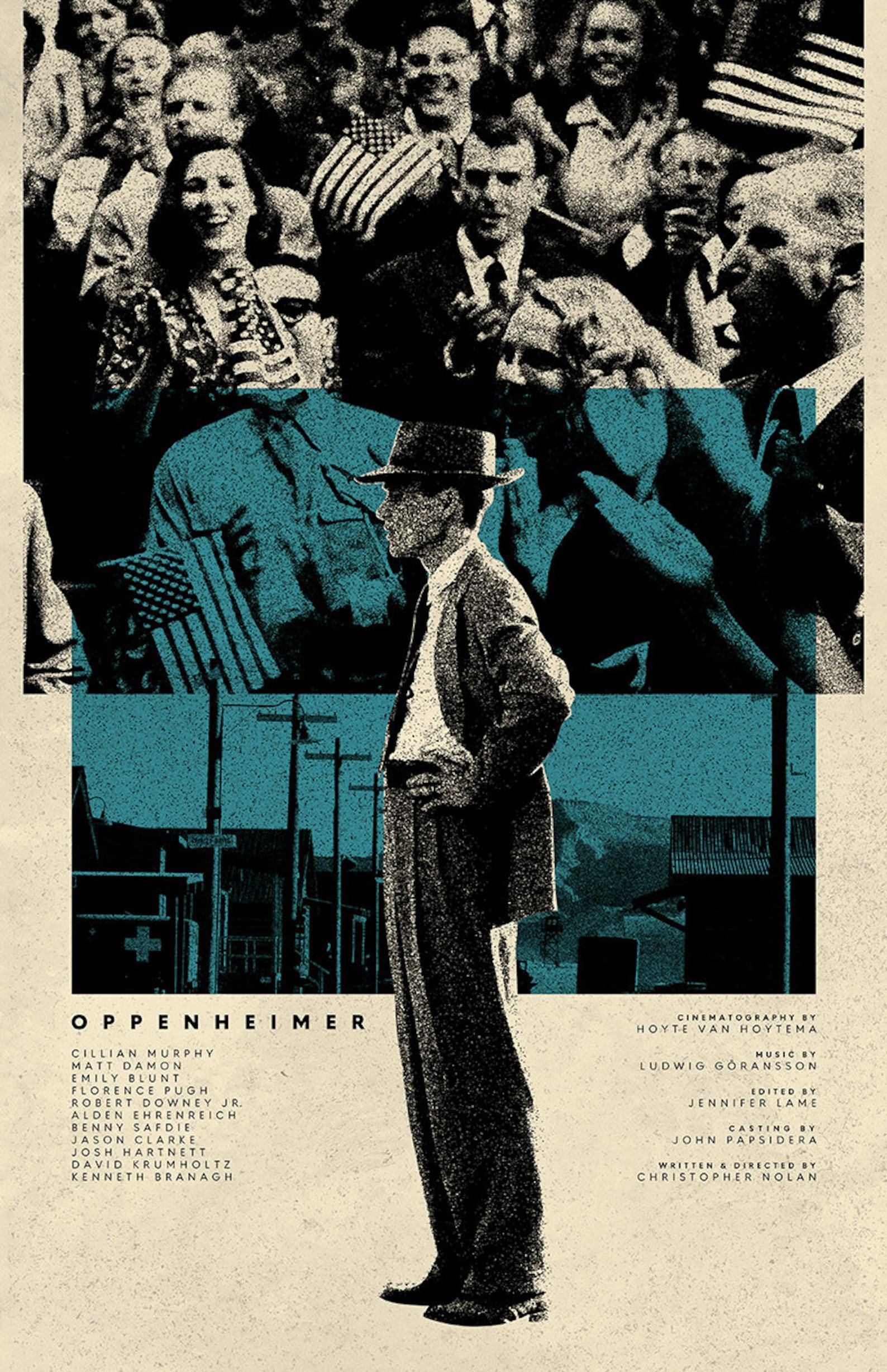 Oppenheimer Film Poster - Etsy UK