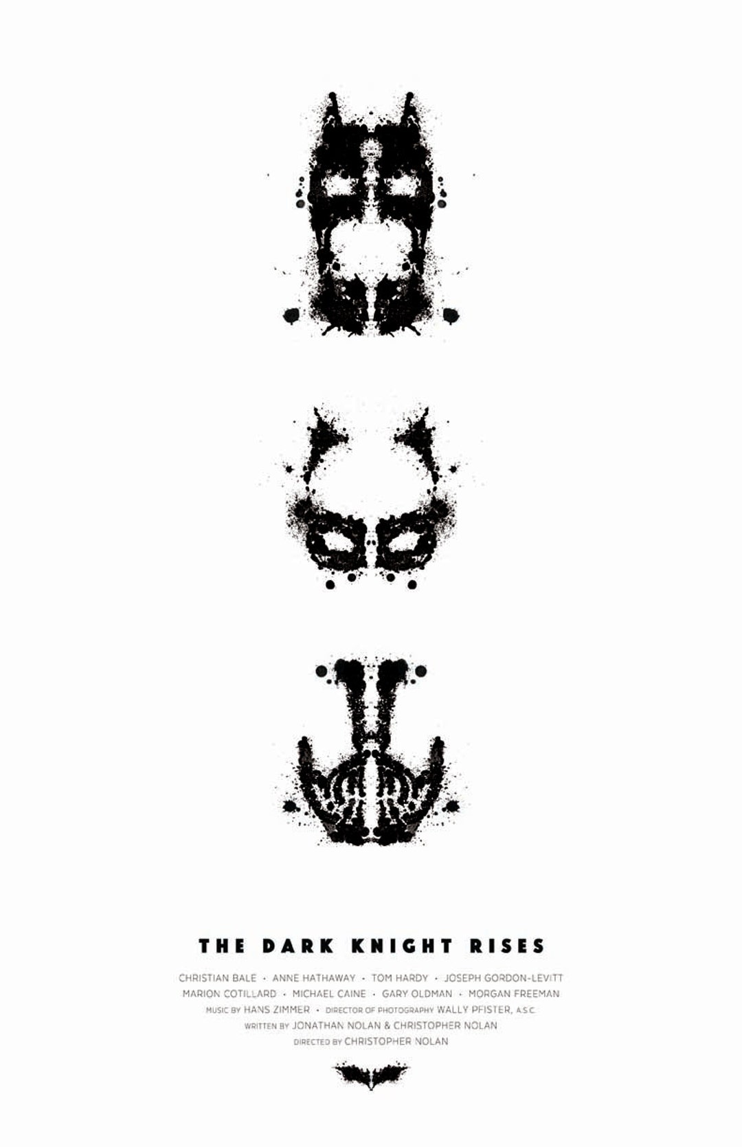 The Dark Knight Trilogy Movie Poster