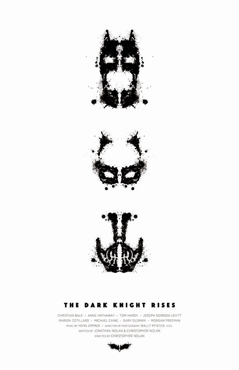 Dark Knight Rises Official Movie Poster