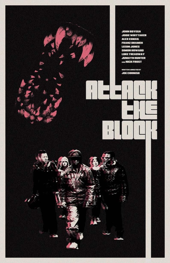 Attack The Block Movie Poster Star Wars: Attack Of The Clones One