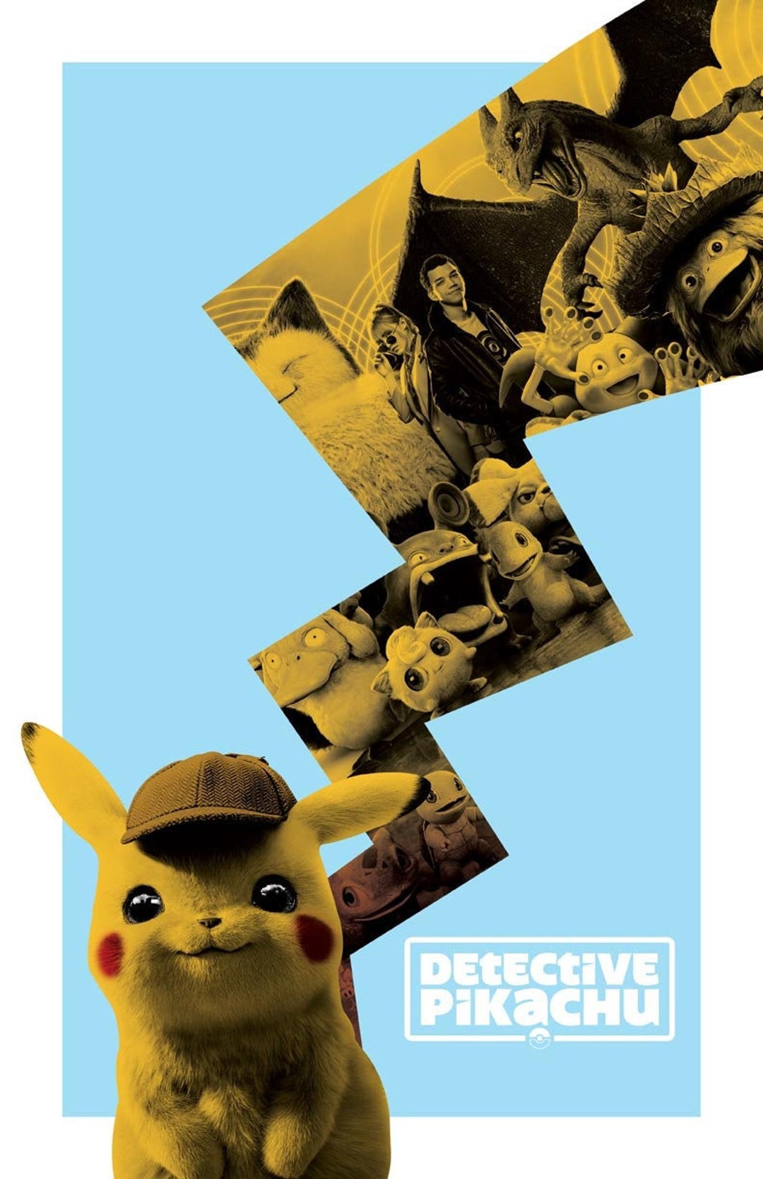 Detective Pikachu Film Poster - Etsy