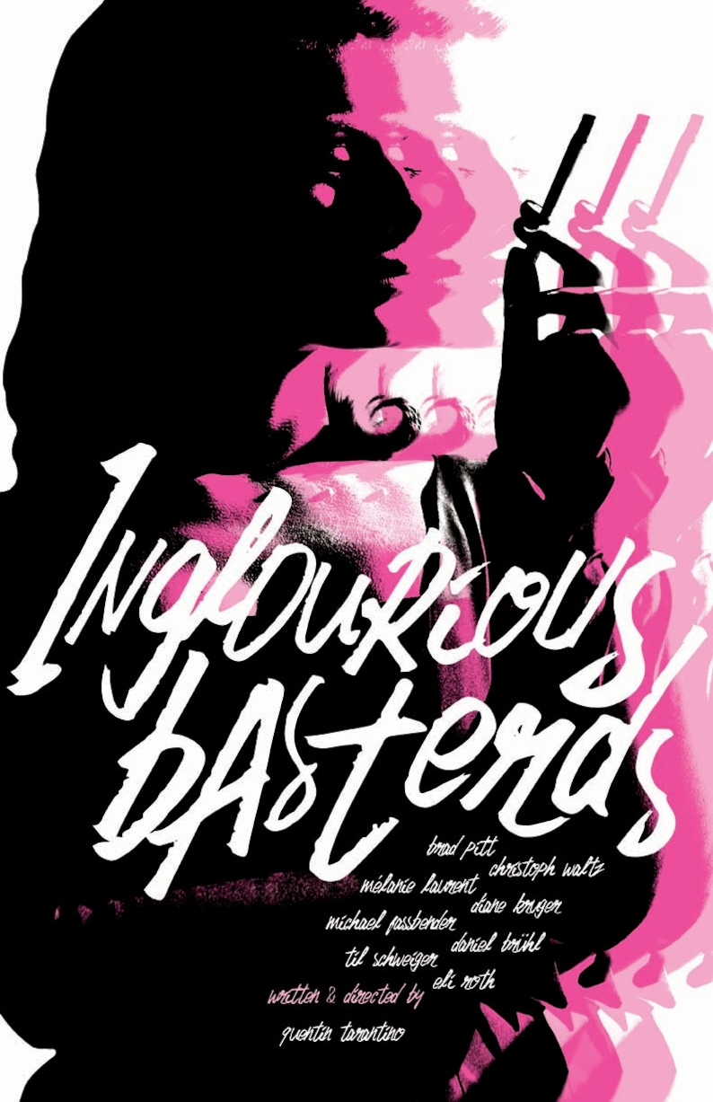 Inglourious Basterds Film Poster Etsy 5526