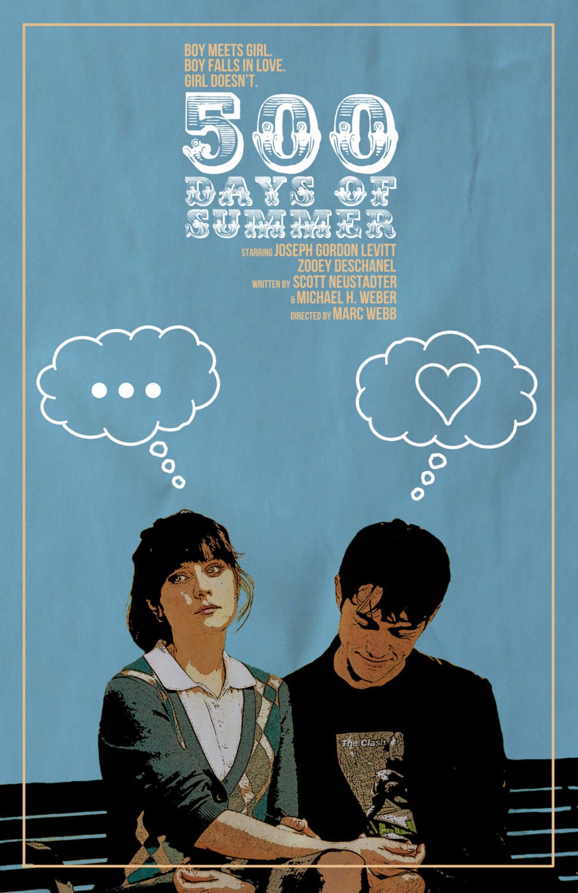 500 Days of Summer Film Poster V3 - Etsy
